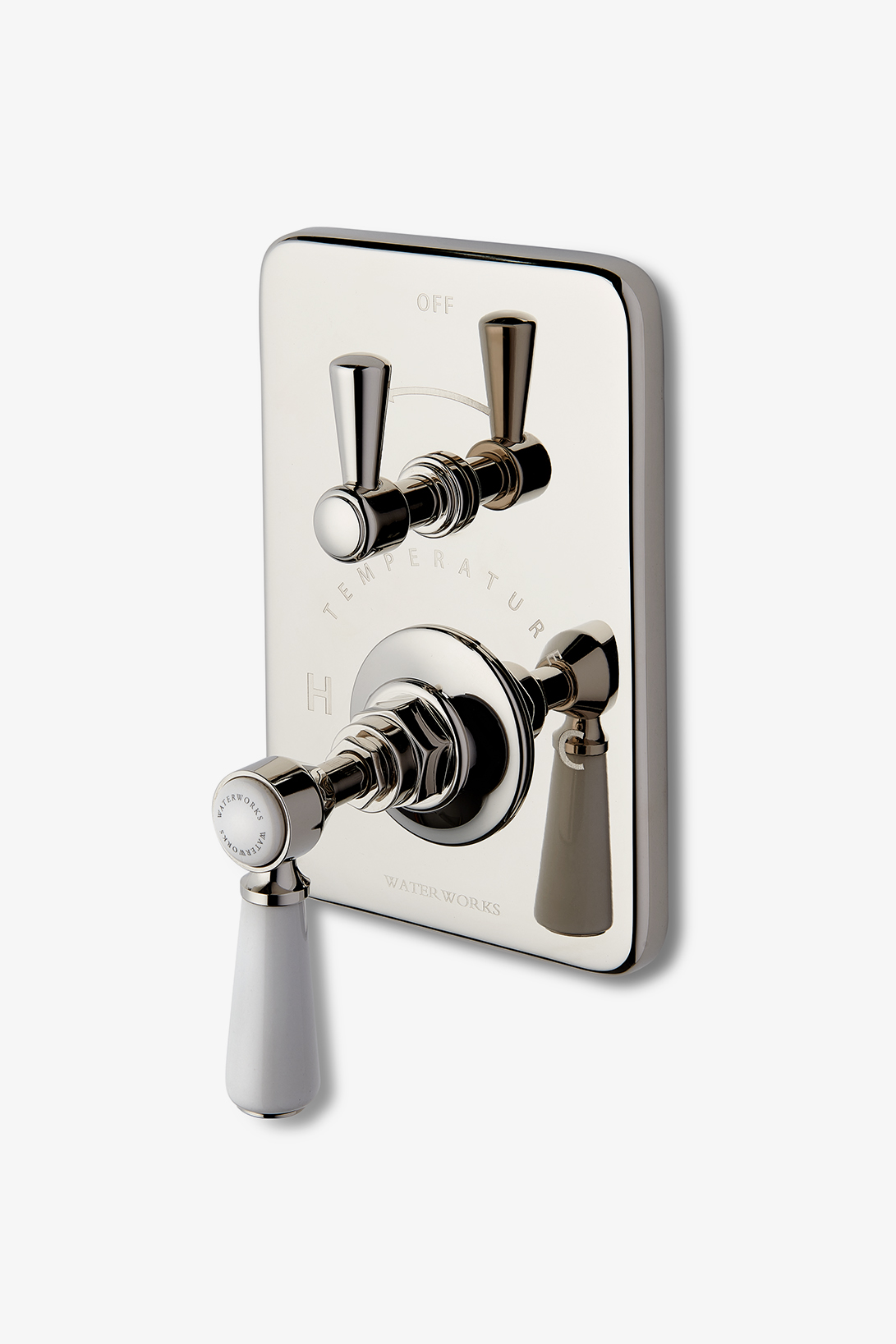 Highgate Integrated Thermostatic and Volume Control Trim with Cross ...