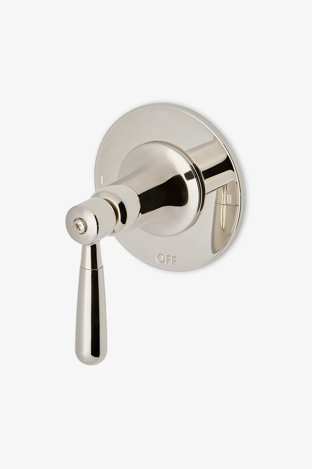 Riverun Two-Tone Lever Volume Control Handle | Waterworks