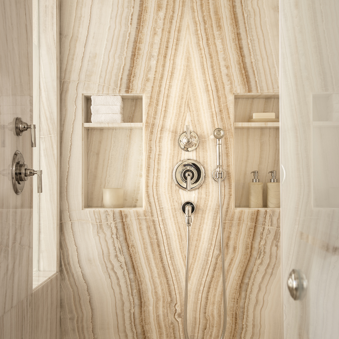 Discover Boulevard Handshower On Hook with Metal Handle Online | Waterworks