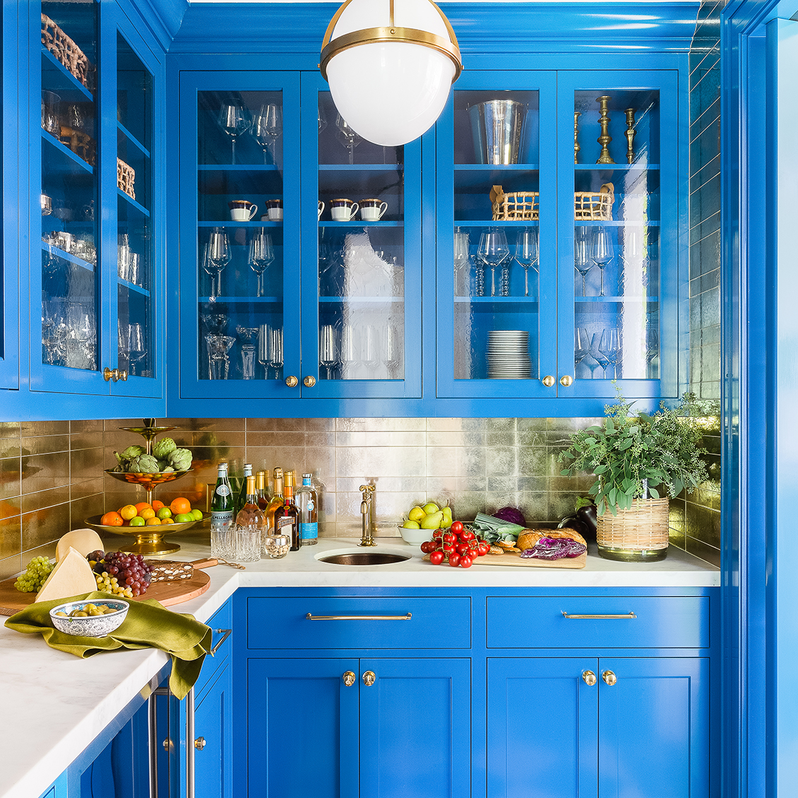 Discover Normandy 17 11/16" x 17 11/16" x 6 1/2" Hammered Copper Round ...