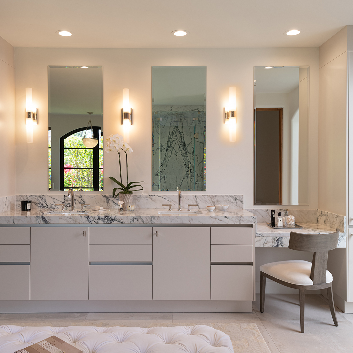 Discover Opus Wall Mounted Double Sconce with Glass Shades Online ...