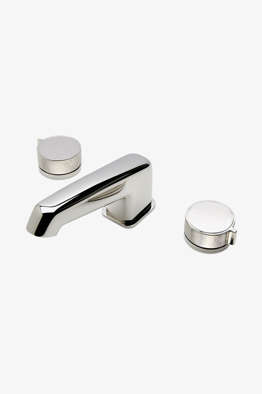 Bond Solo Series Gooseneck Lavatory Faucet with Straight Lever Handles ...