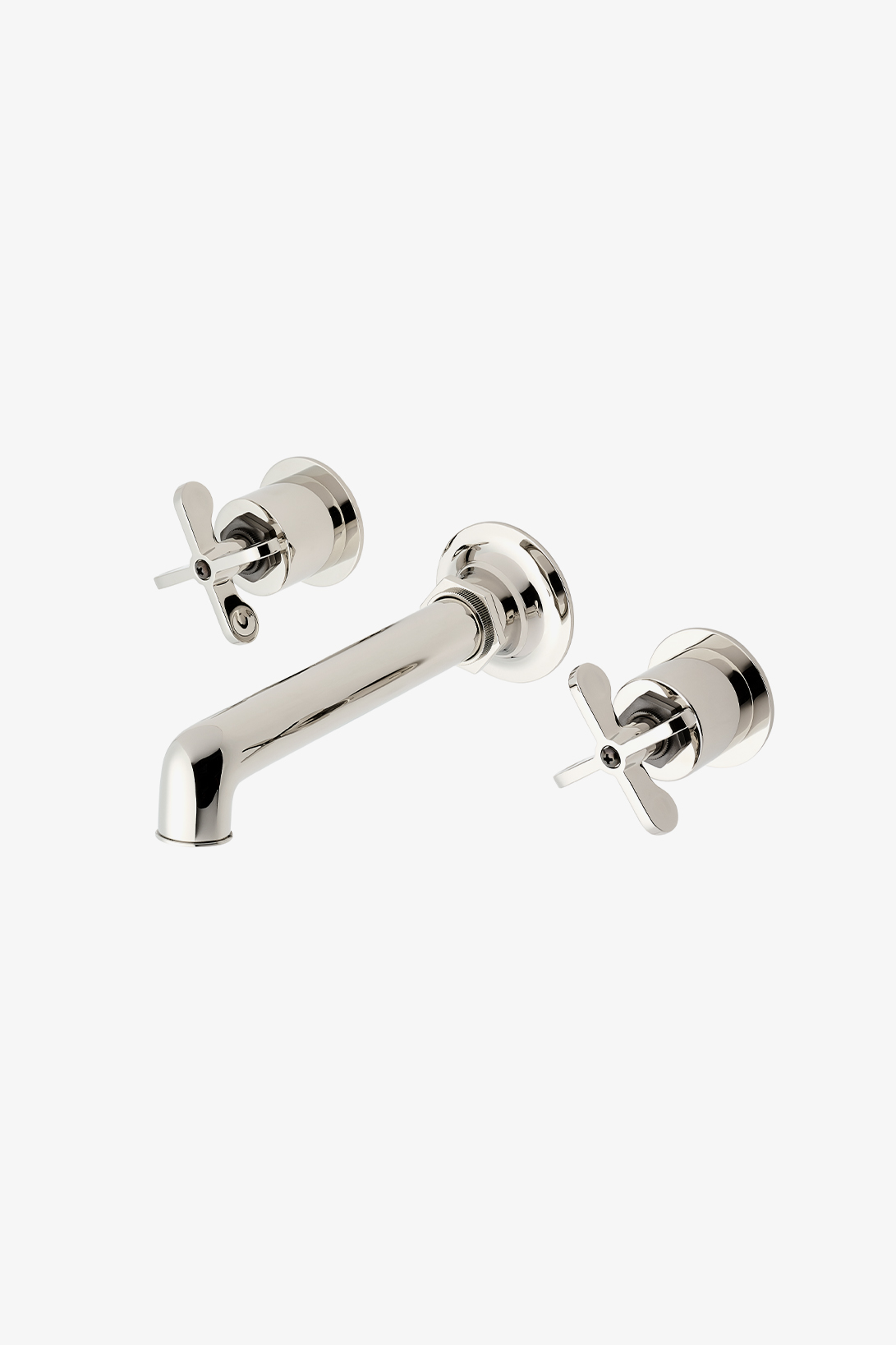 Henry Lavatory Faucet with Two Tone Cross Handles | Waterworks