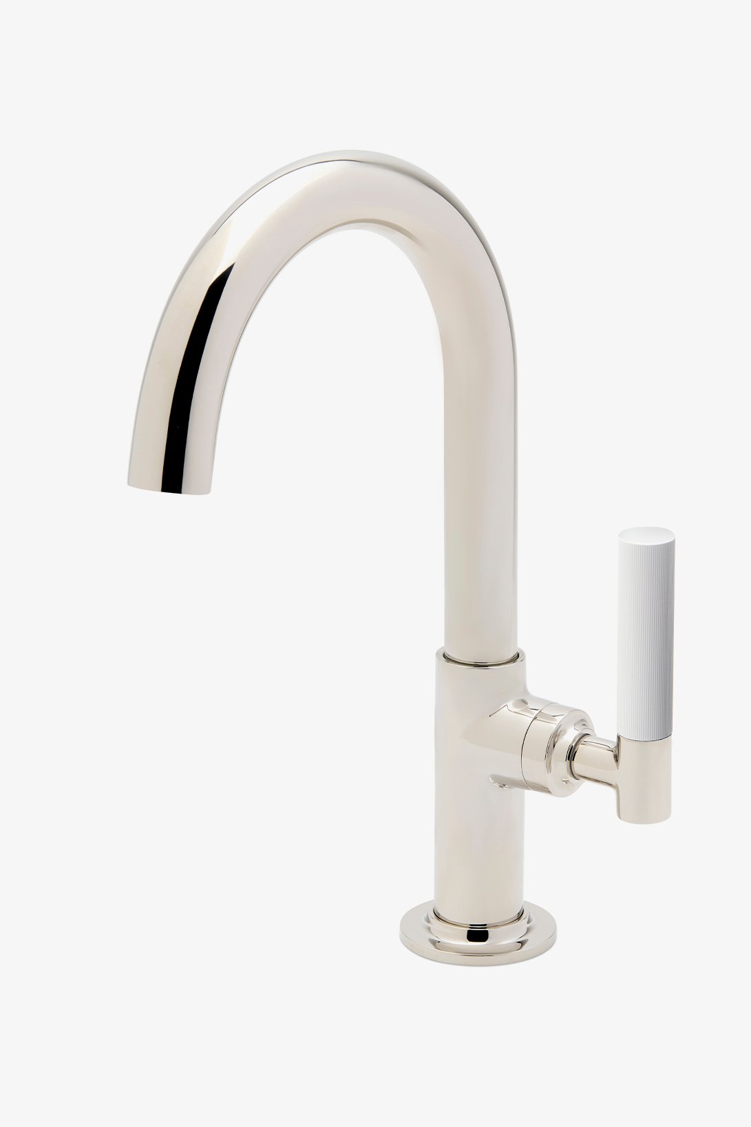Bond Solo Series One Hole Gooseneck Integrated Pull Spray Kitchen ...