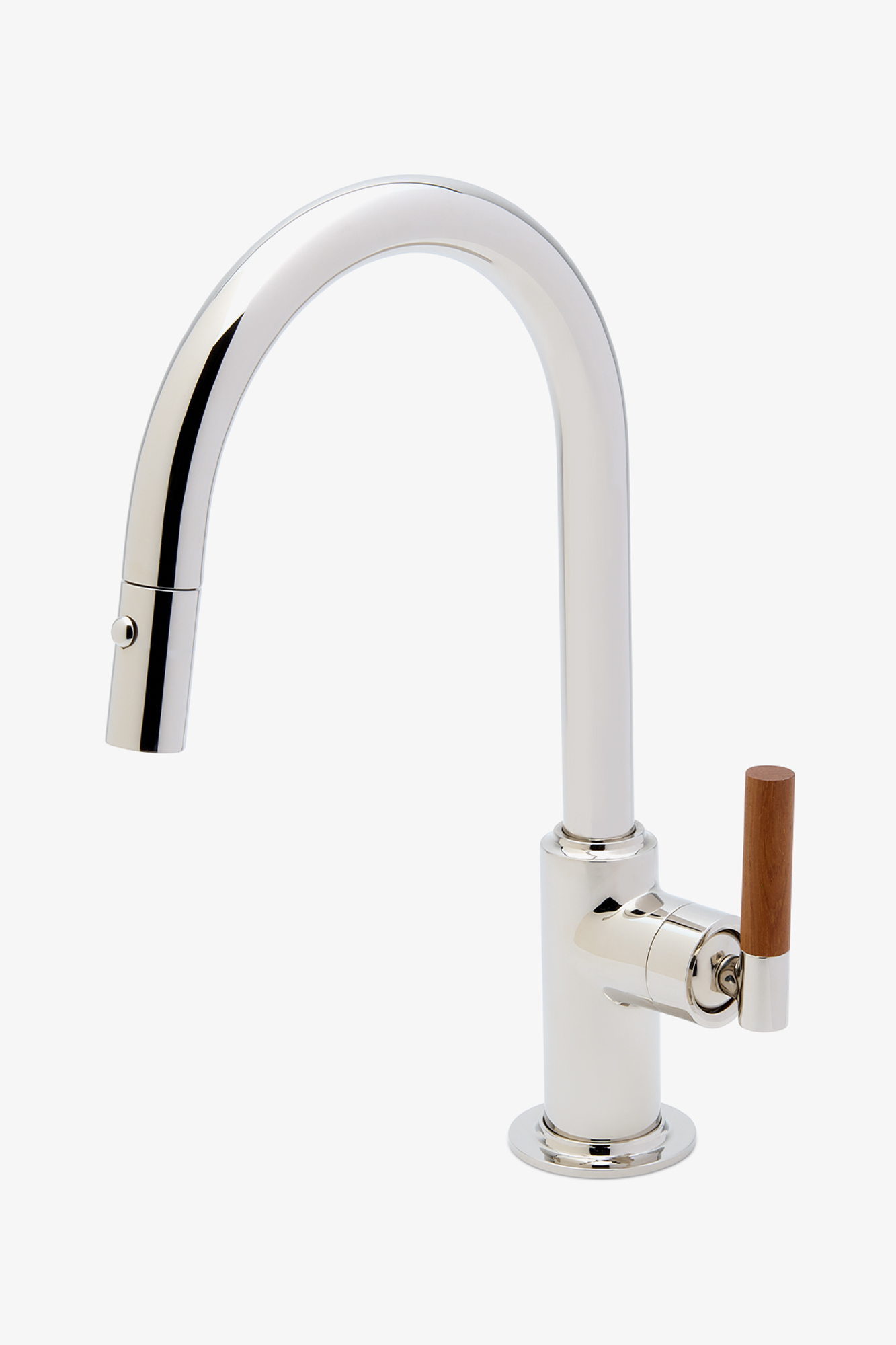 Bond Solo Series One Hole Gooseneck Bar Faucet with Straight Lever ...