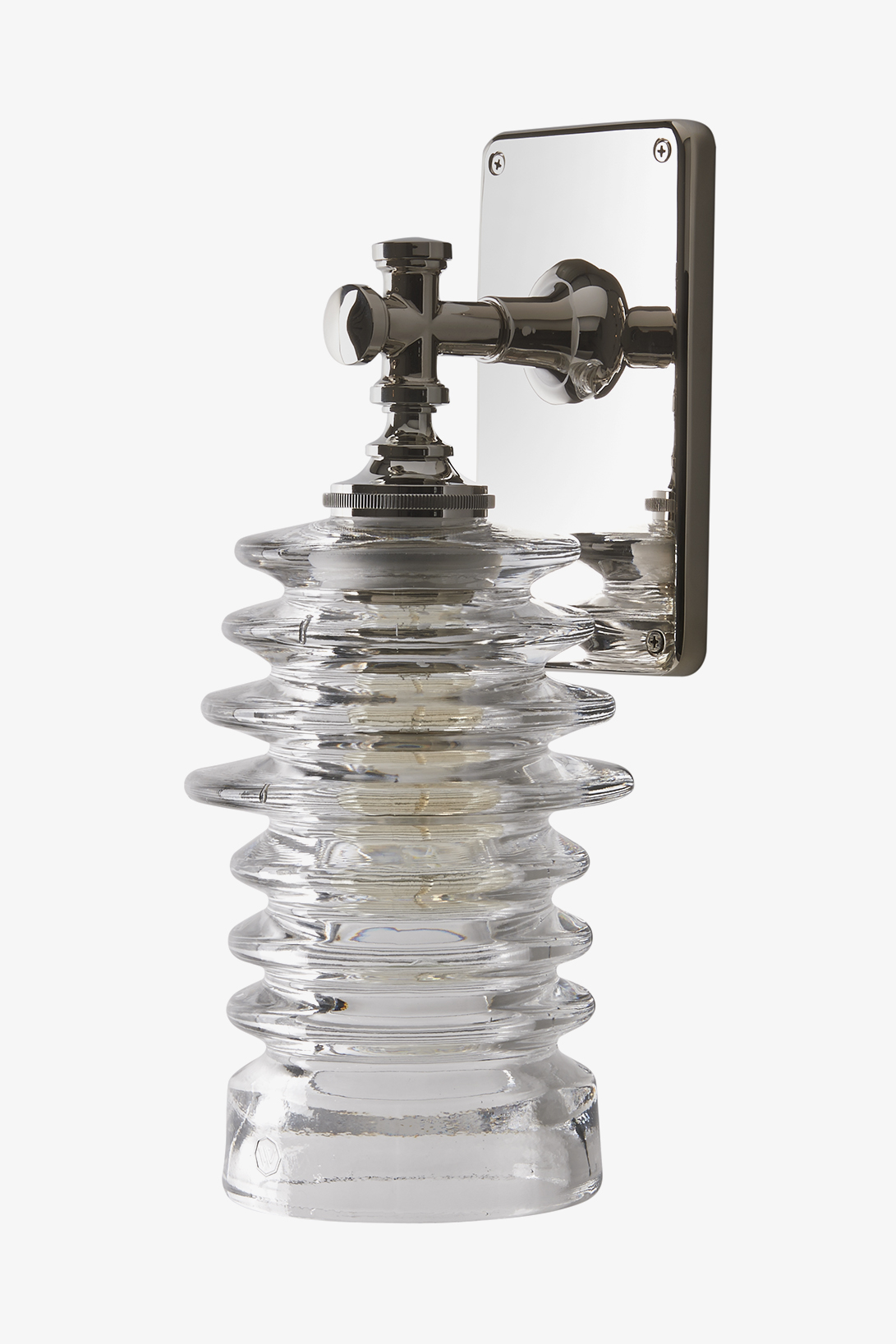 Discover Marlon Wall Mounted Single Sconce with Glass Shade Online ...