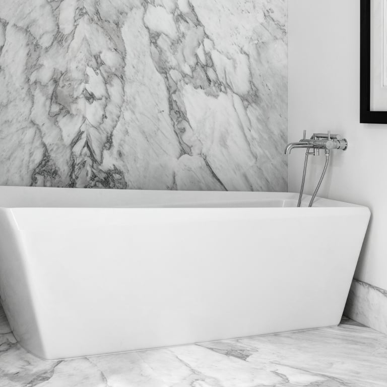 Discover Flyte Deck Mounted Exposed Tub Filler with Handshower and ...