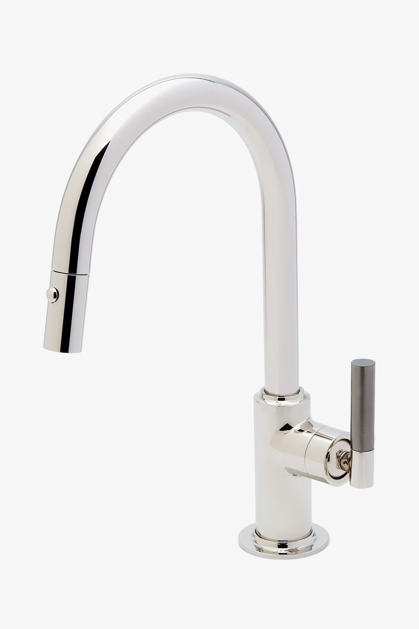 Discover Bond Solo Series One Hole Gooseneck Integrated Pull Spray ...