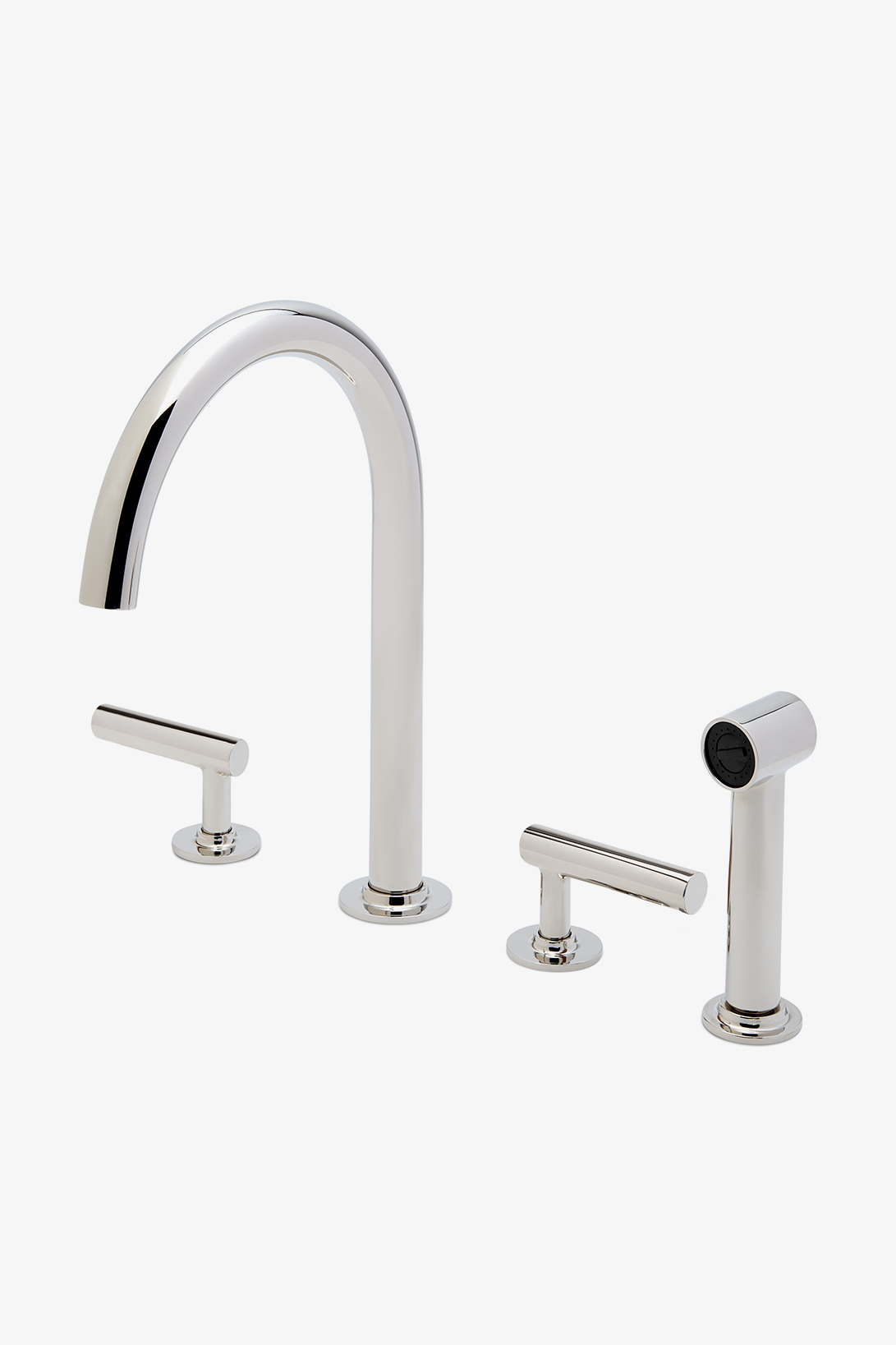 Bond Solo Series One Hole Gooseneck Bar Faucet with Straight Lever ...