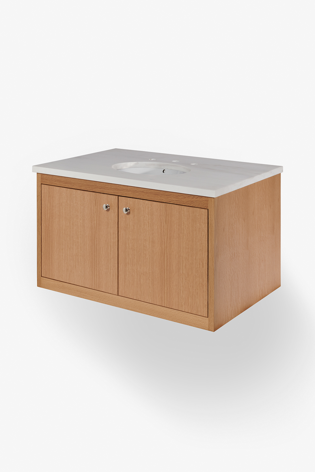 Discover Alta Double Floating Vanity 67" x 24 1/2" x 22 1/4" with Slab ...