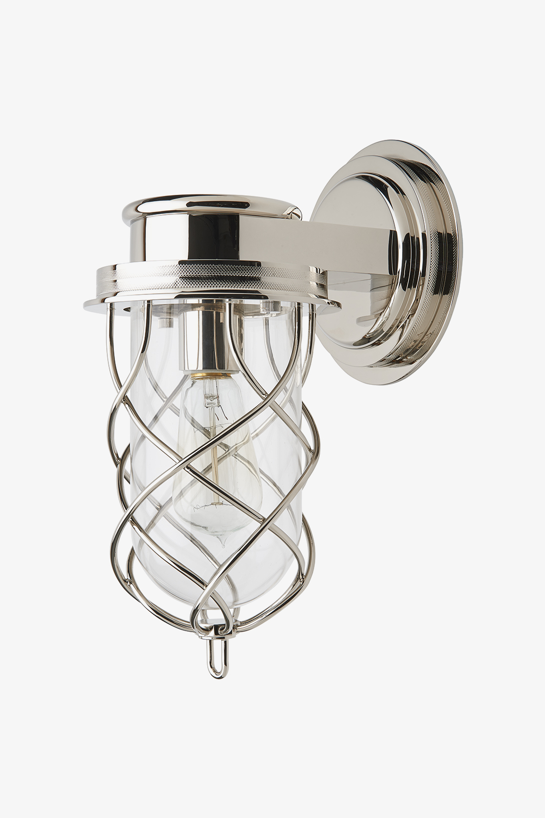 Discover Marlon Wall Mounted Single Sconce with Glass Shade Online ...