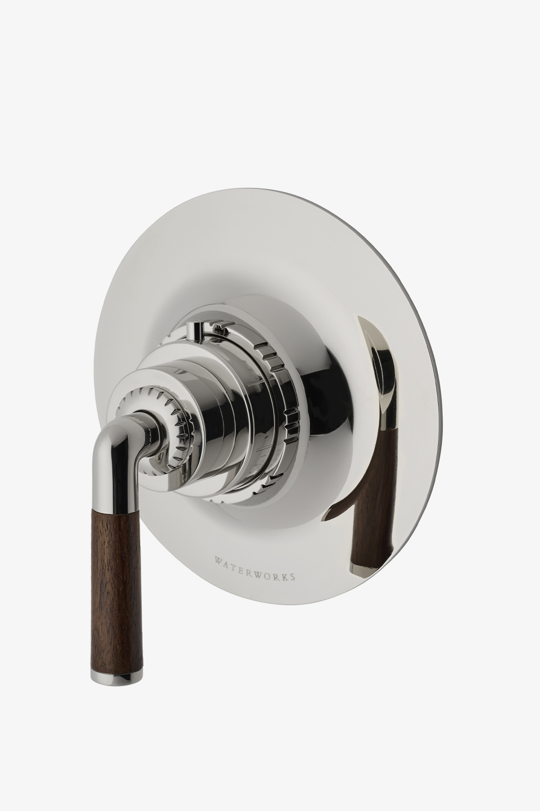 Henry Chronos Volume Control with Walnut Lever Handle | Waterworks