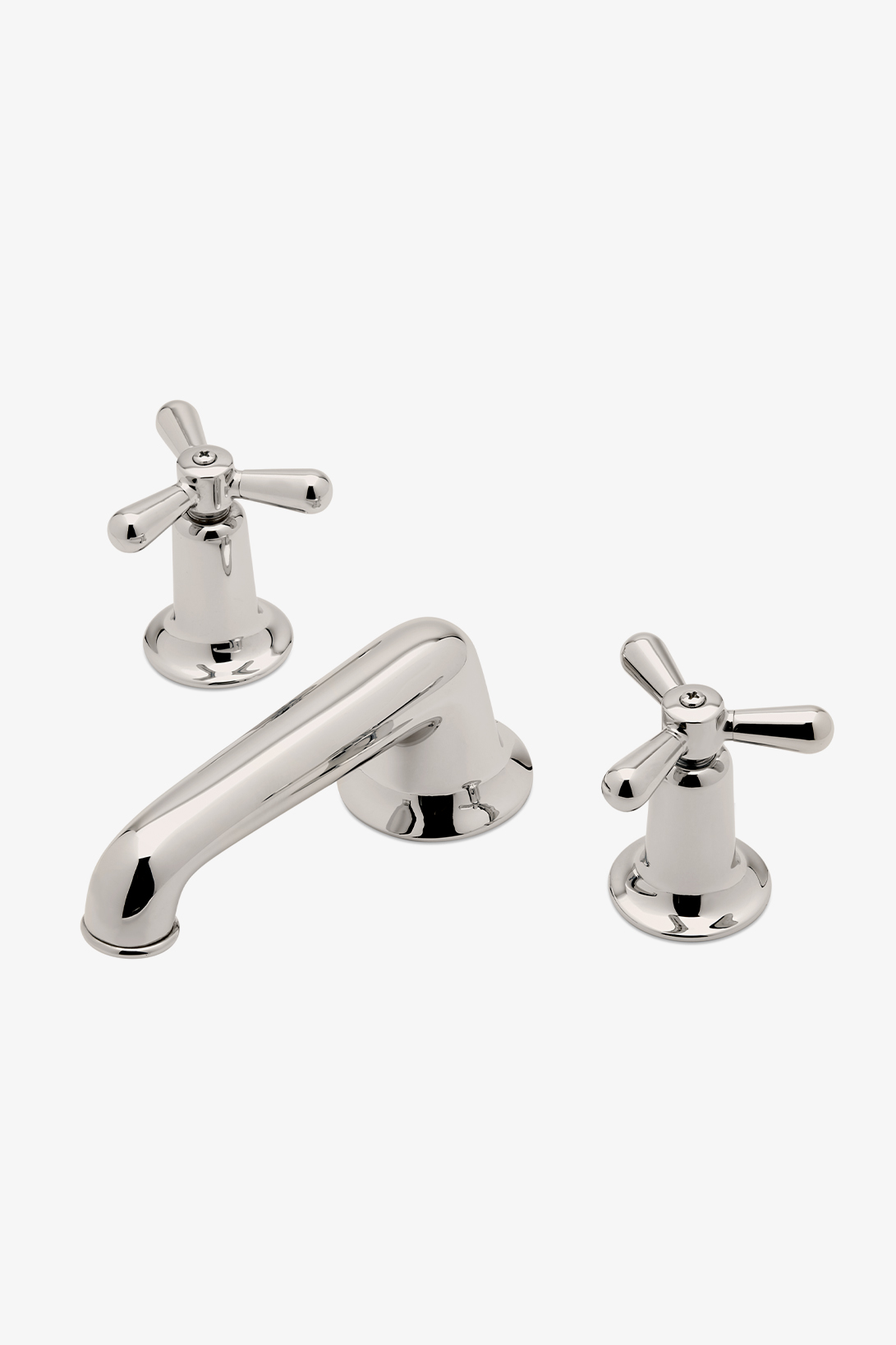 Riverun Wall Mounted Lavatory Faucet with Tri-Spoke Handles | Waterworks