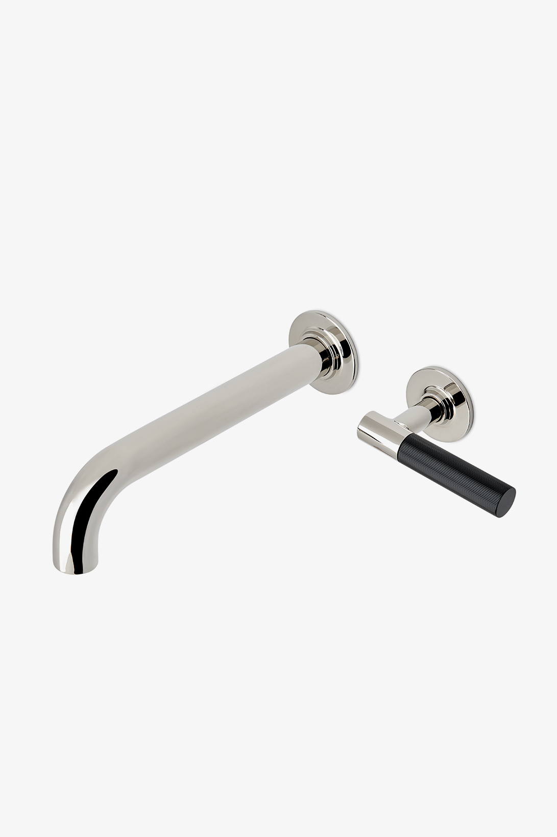 Bond Union Series Wall Mounted Lavatory Faucet with Guilloche Link Knob ...