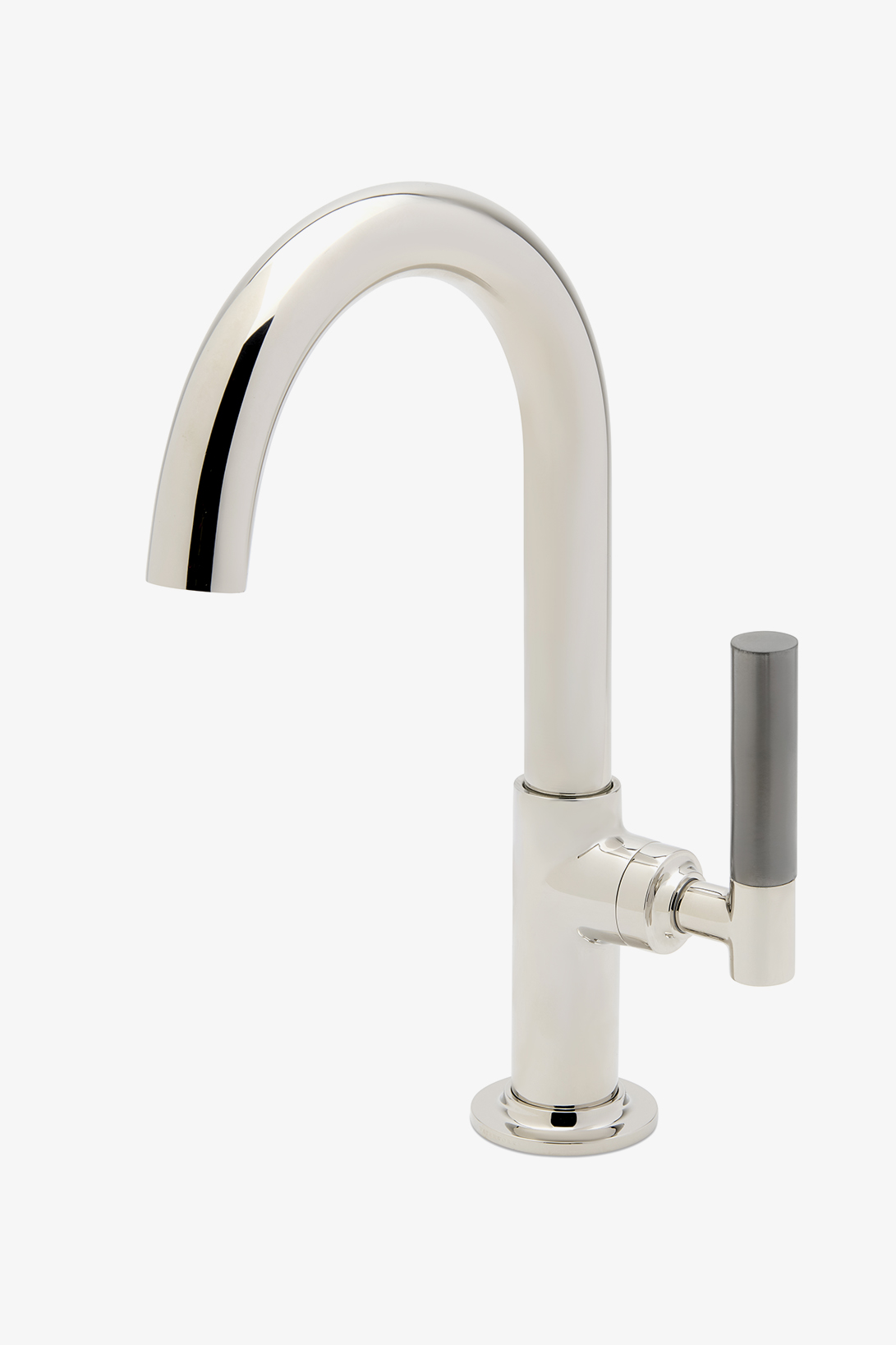 Bond Solo Series One Hole Gooseneck Bar Faucet with Straight Lever ...