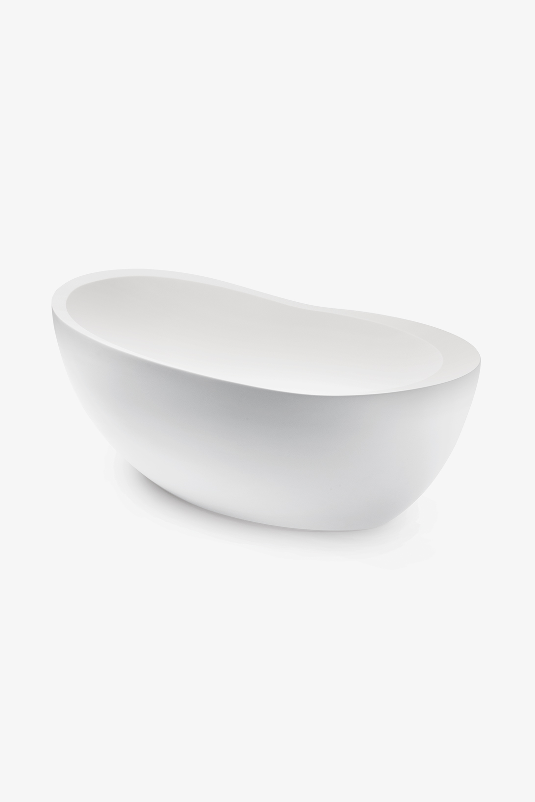 Arcata 65" x 34" x 22" Freestanding Oval Bathtub | Waterworks