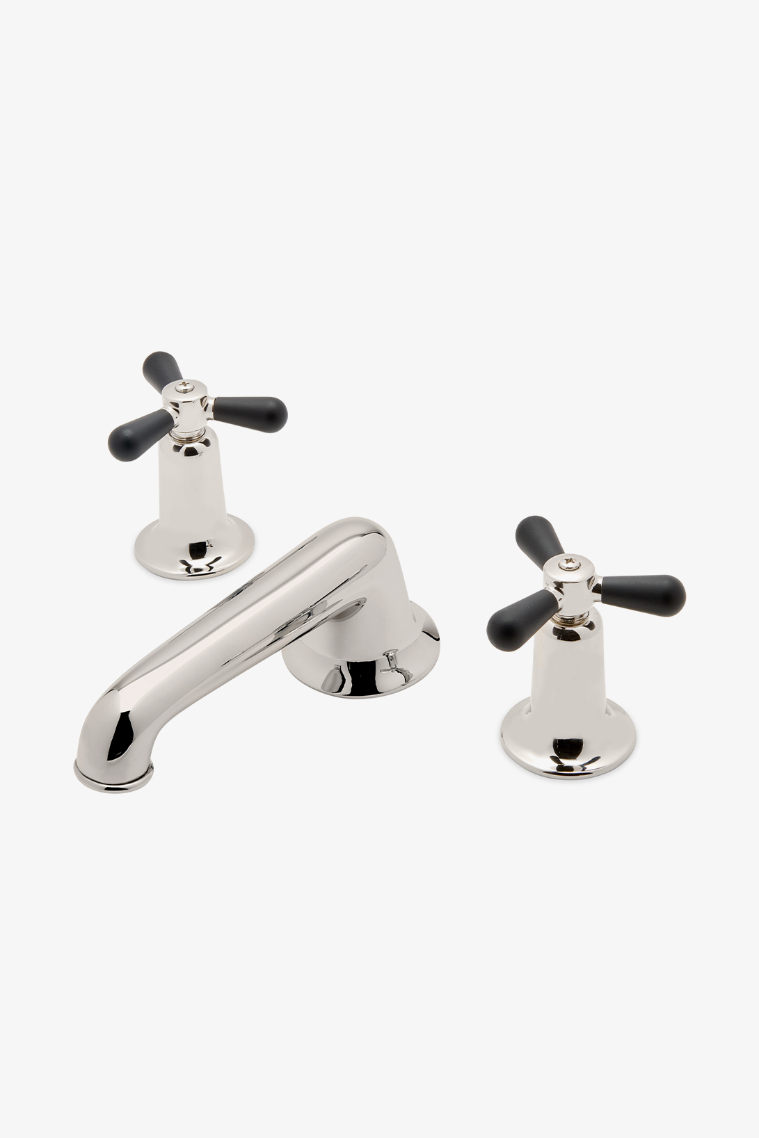 Riverun Wall Mounted Lavatory Faucet with Two-Tone Lever Handles ...