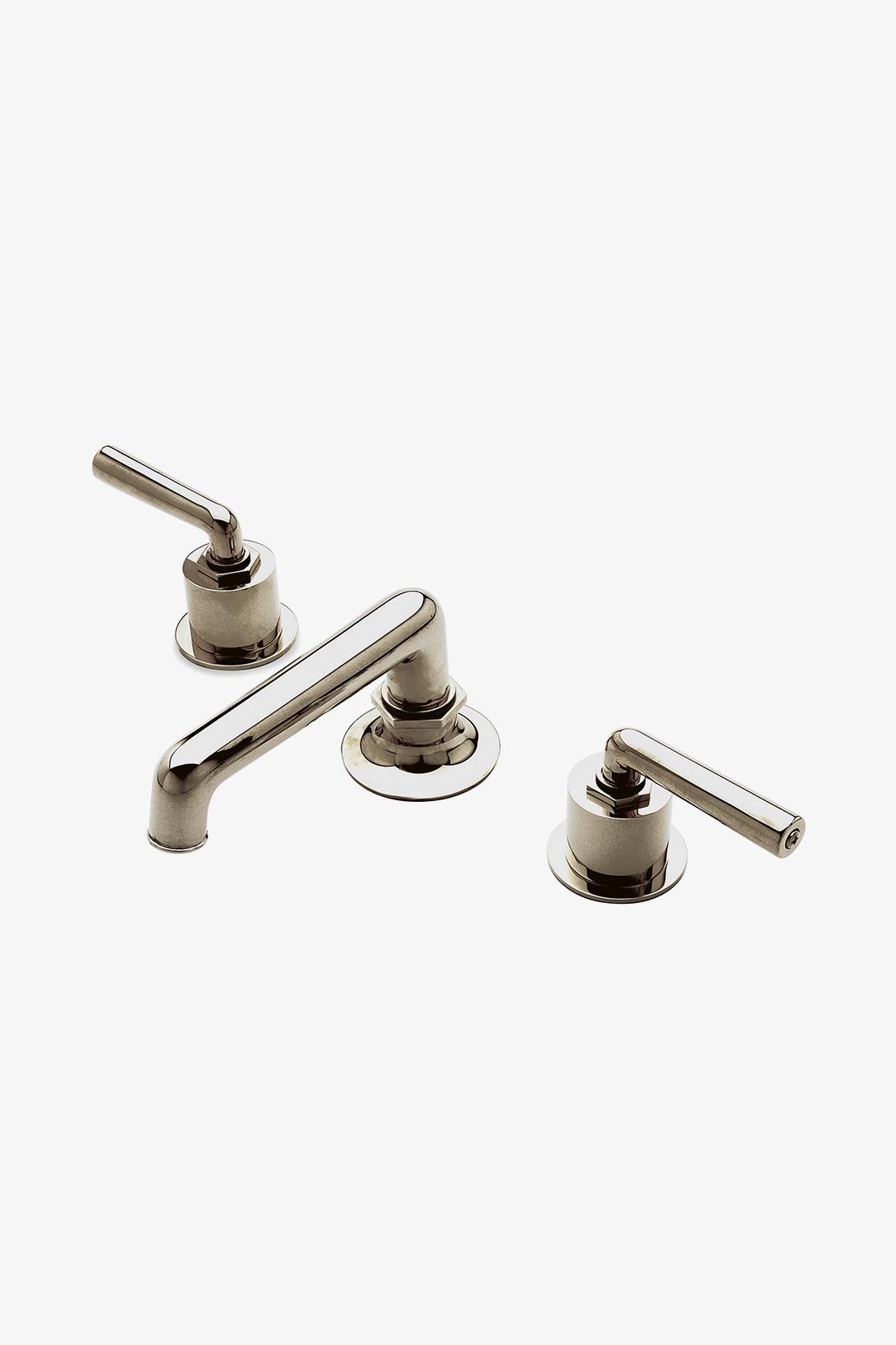 Henry Wall Mounted Lavatory Faucet with Coin Edge Lever Handles ...