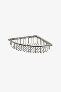 Essentials 10" Wall Mounted Corner Shower Basket | Luxury Shower ...