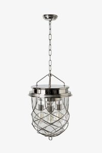 Discover Compass Ceiling Mounted Large Pendant with Glass Shade Online ...
