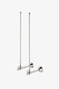 Universal Modern Angle Lavatory Supply Kit 1/2" Sweat x 3/8" O.D ...