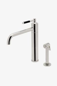 Discover Universal Modern One Hole High Profile Kitchen Faucet, Metal ...