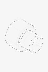 Discover Universal Trim Connector Nut Online | Waterworks