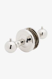 Regulator Double Sided Glass Mounted Hooks | Luxury Towel Hooks ...