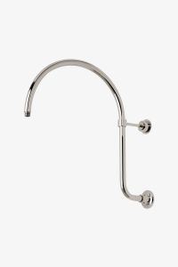 Universal 20" Wall Mounted Gooseneck Shower Arm | Waterworks