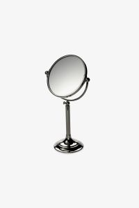 Essentials Freestanding Adjustable Tall 7 1/4" dia. Magnifying Mirror ...