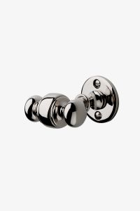 Discover Crystal Horizontal Double Robe Hook Online | Waterworks