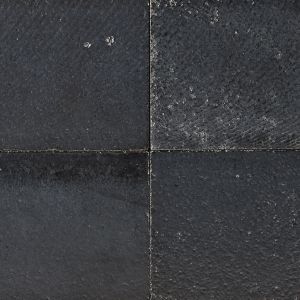 Magma Field Tile 3 x 6 in Midnight Matte Sample | Waterworks