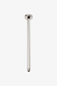 Universal Classic 18" Ceiling Mounted Shower Arm with Low Profile ...