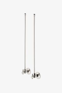 Universal Modern Angle Lavatory Supply Kit 1/2" Compression x 3/8" O.D ...