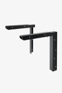 Universal Pair (L/R) 17" Stainless Steel ADJUSTABLE Concealed Support ...