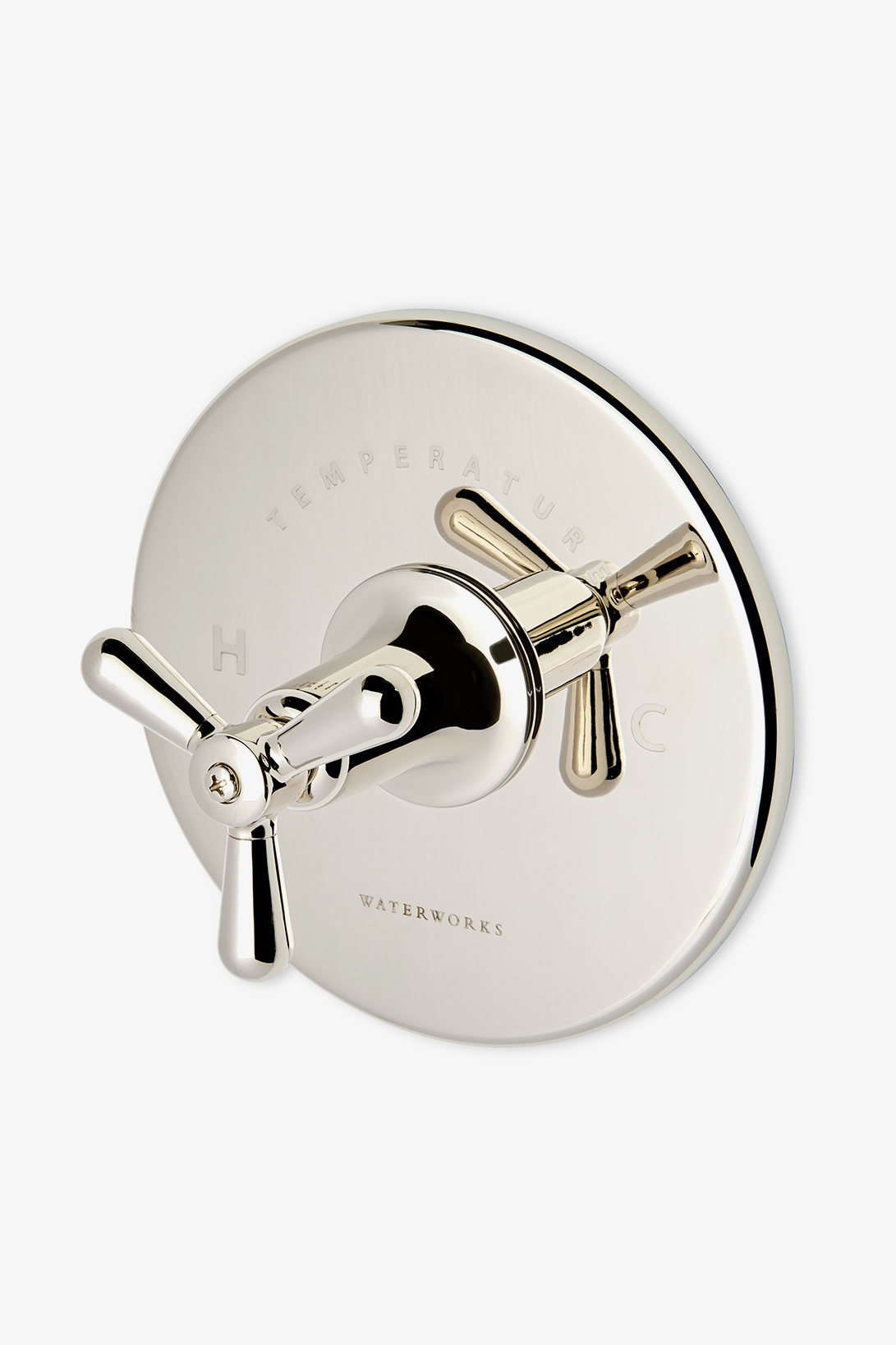 Riverun Two-Tone Lever Volume Control Handle | Waterworks