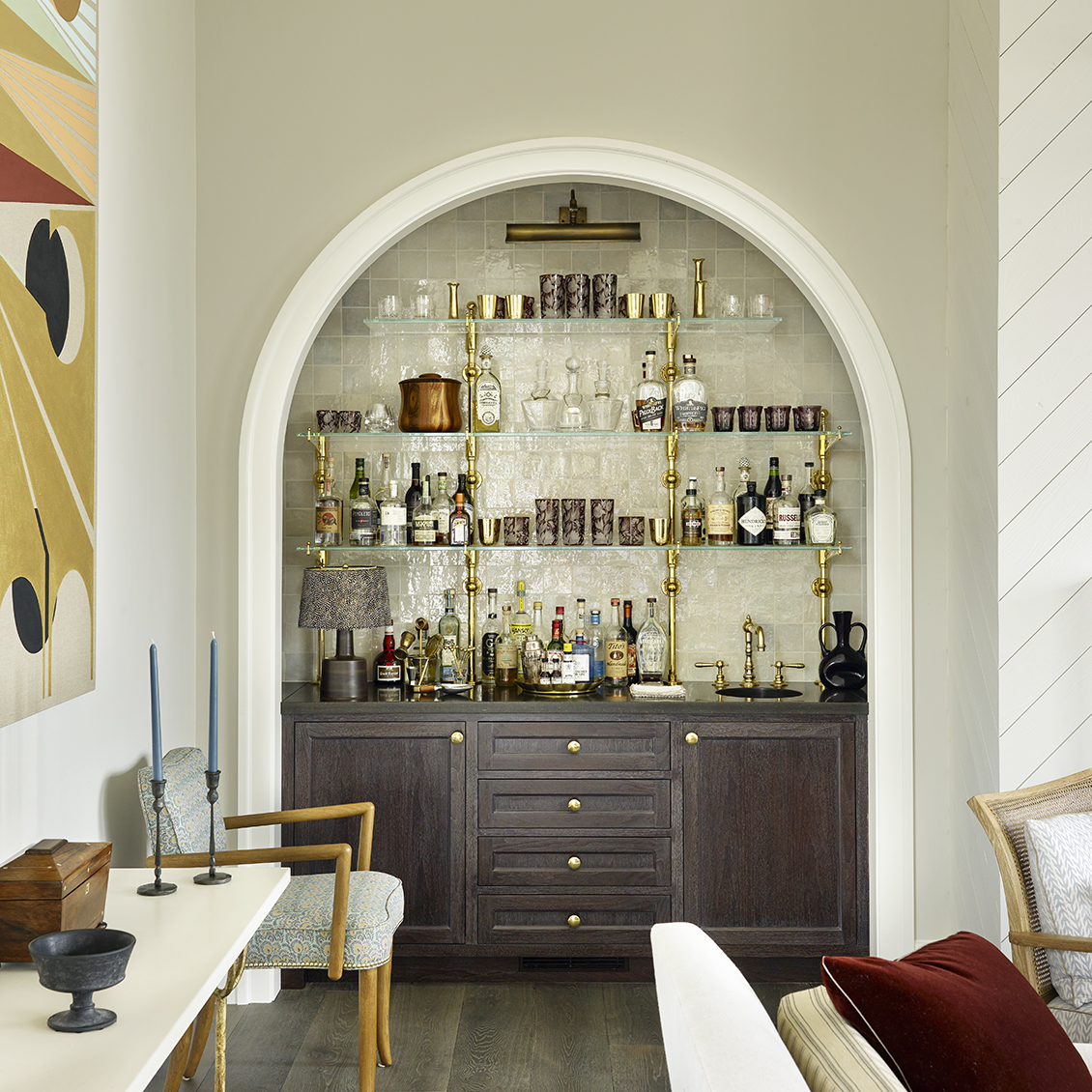 Discover Julia Three Hole High Profile Kitchen Faucet, Metal Lever ...