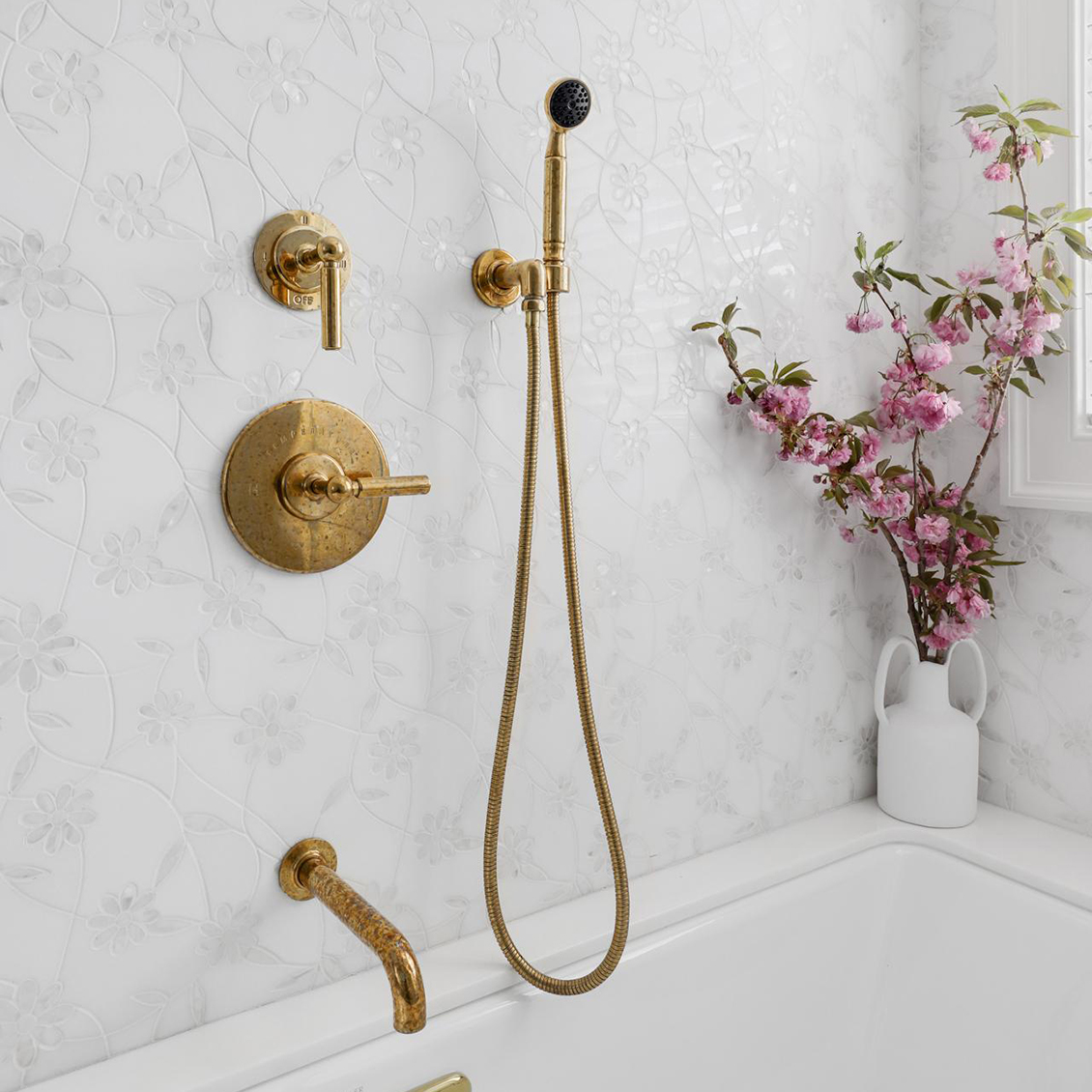 Ludlow Volta Thermostatic Control Valve Trim with Lever Handle | Waterworks