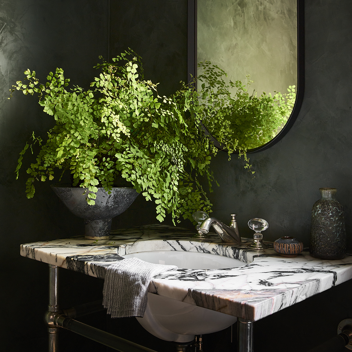 Discover Opus Low Profile Three Hole Deck Mounted Lavatory Faucet with ...