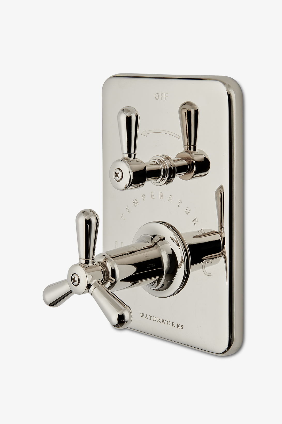 Riverun Lever Volume Control Handle | Waterworks