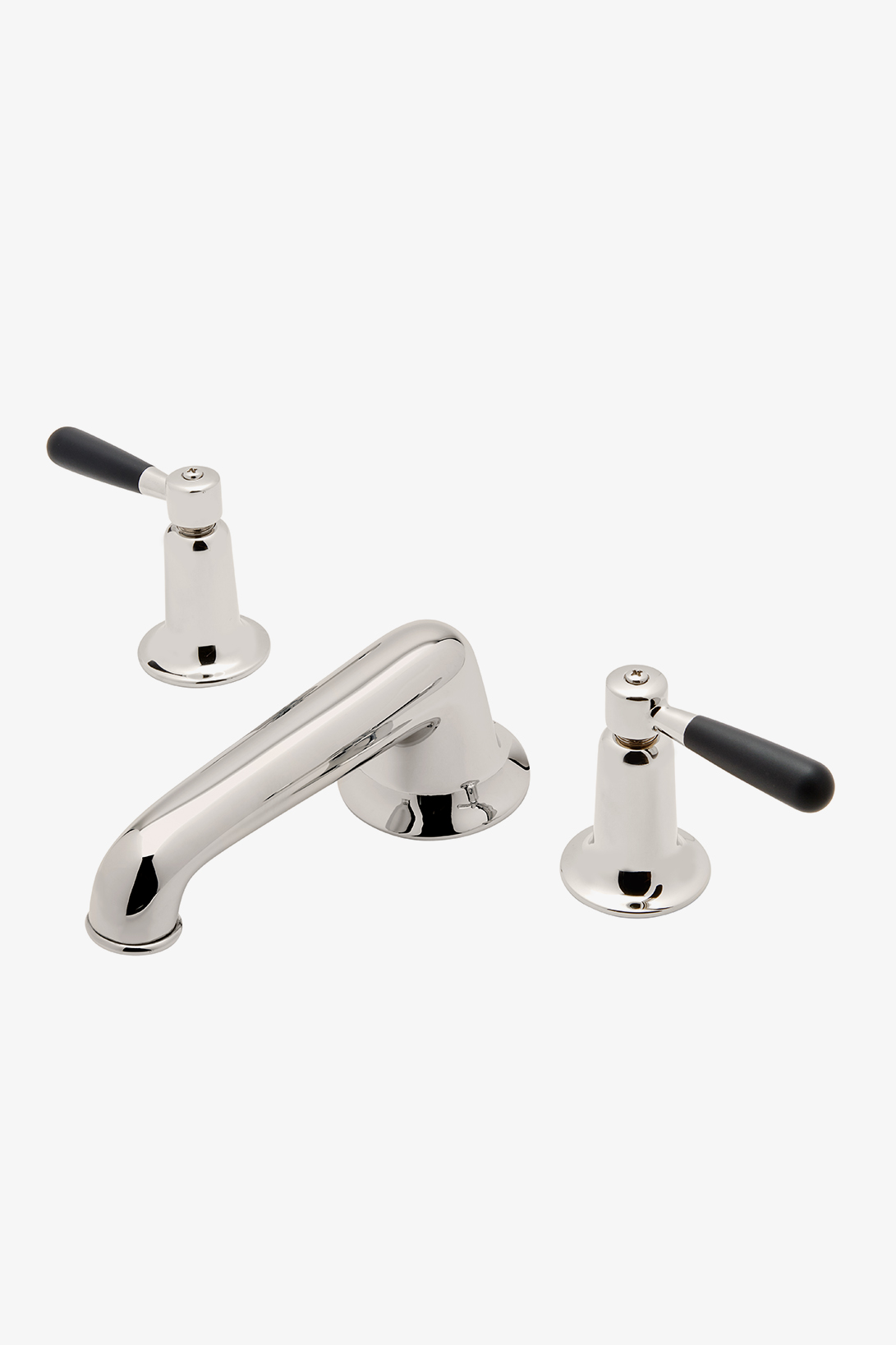 Riverun Wall Mounted Lavatory Faucet with Two-Tone Lever Handles ...