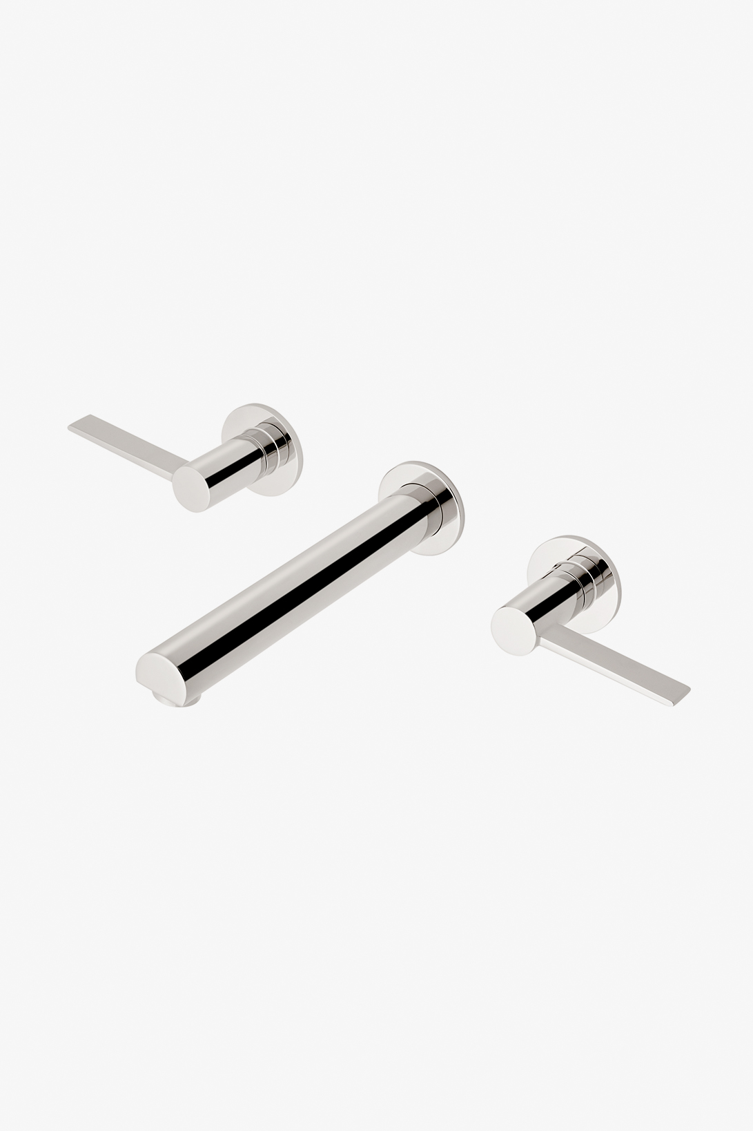 Finot Wall Mounted Lavatory Faucet with Slope Lever Handles | Waterworks