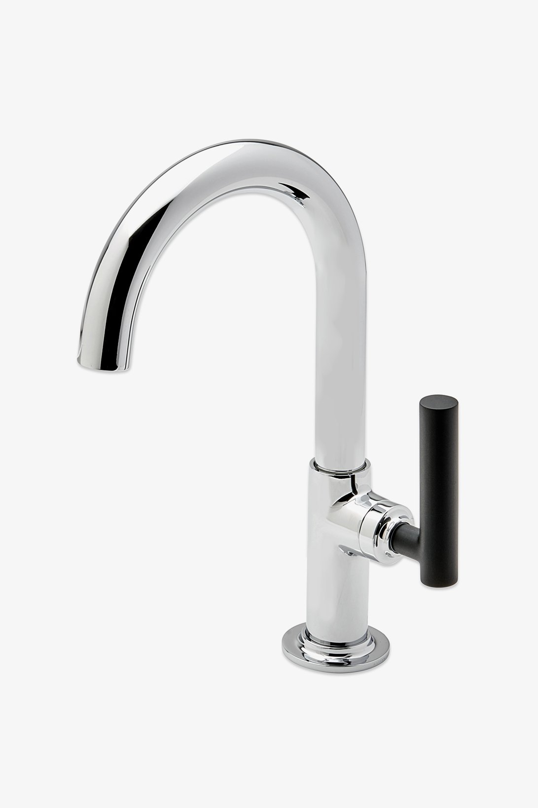 Bond Solo Series One Hole Gooseneck Bar Faucet with Straight Lever ...