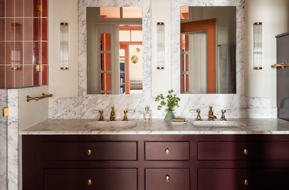 Get the Look | Waterworks Highgate in Brass for a Classic Bath | Waterworks